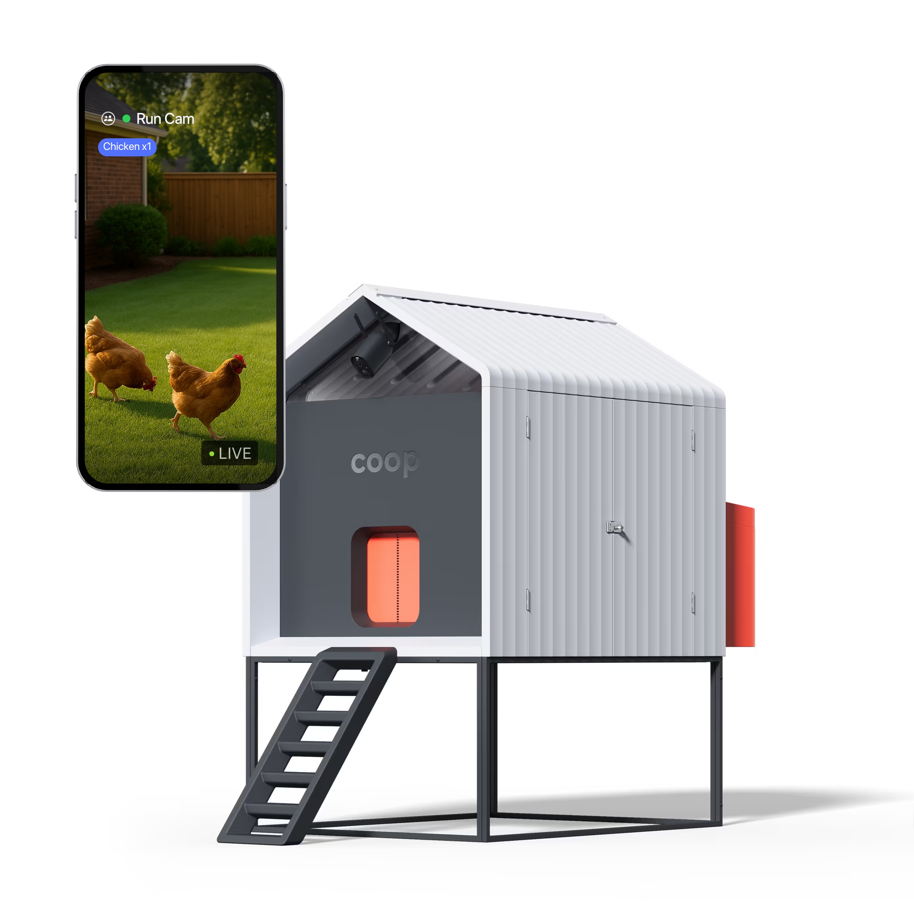 The Smart Coop + Elevated Base - The Smart Coop